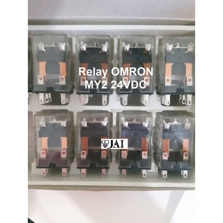 Omron Relay 24VDC MY2 รีเลย์ 8 ขา พร้อม Socket 1 ชุด | Shopee Thailand