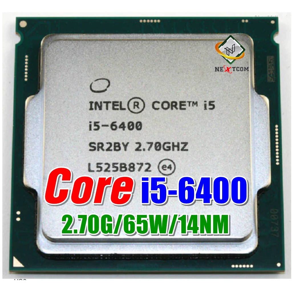 ⚡️ CPU i5 6500 6600 / i5 7400 7500 / i7 6700 / Socket 1151 / ฟรีซิลิโคน จัดส่งไว | Shopee Thailand