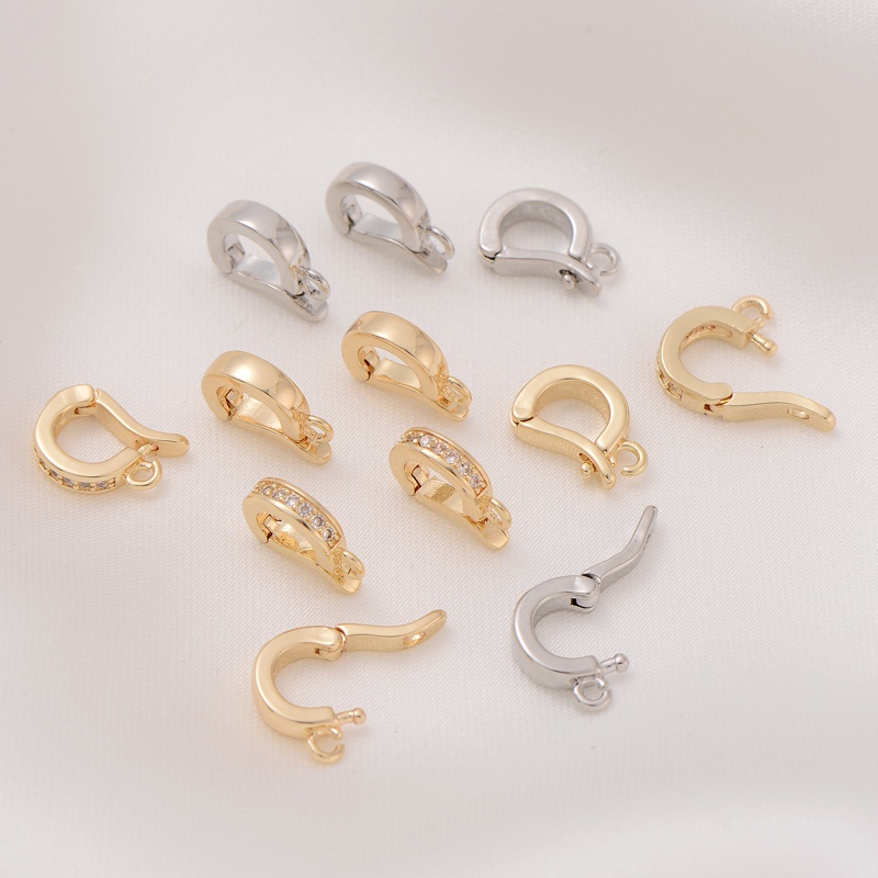 จี้หัวเข็มขัดทําด้วยมือ diy 14K ทองแดง Clad Gold Micro-Inlaid Zircon Openable Link Sunflower ...