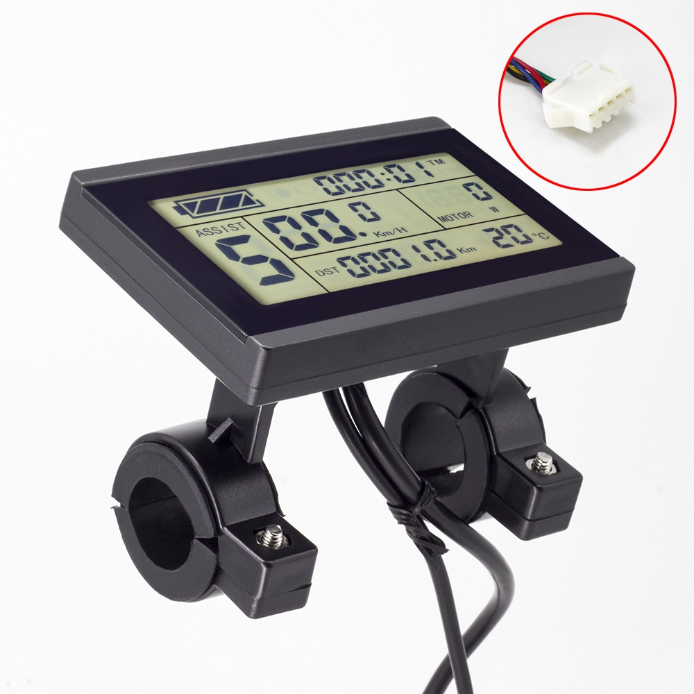 Ebike Lcd Display KT LCD3 LCD4 LCD5 Screen for KT Controller 24V 36V ...