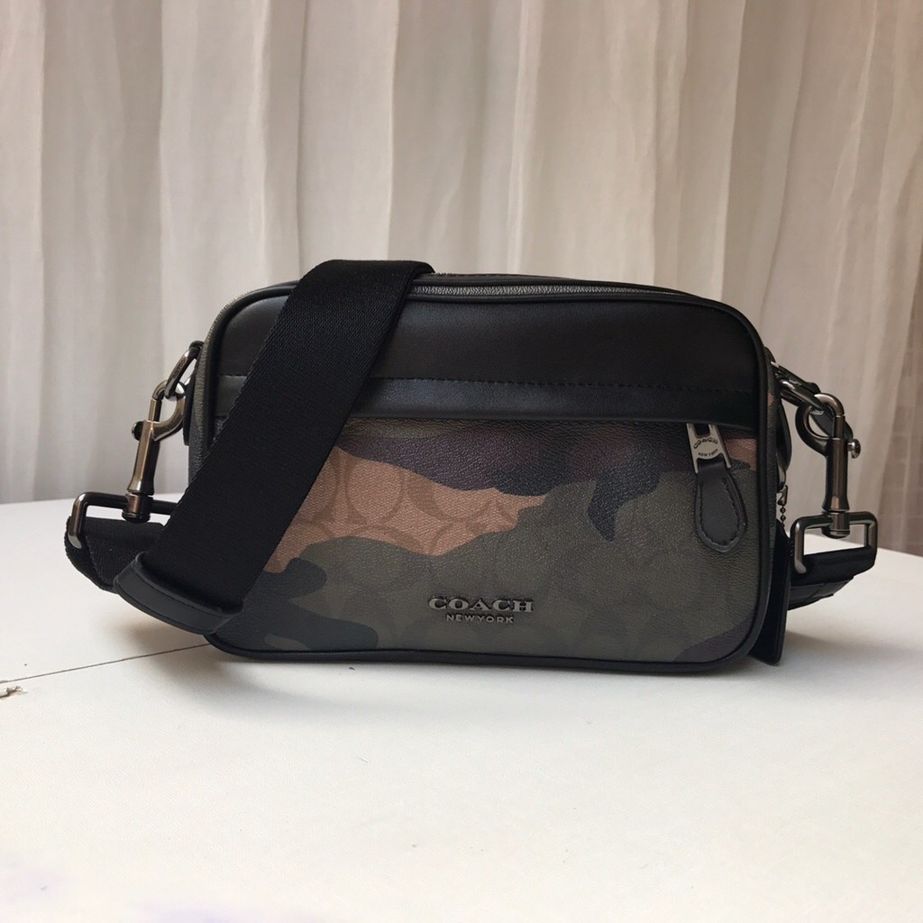 Coach กระเป๋ากล้อง กระเป๋าสะพายข้างผู้ชาย F50713 50715 39946 67326 ...
