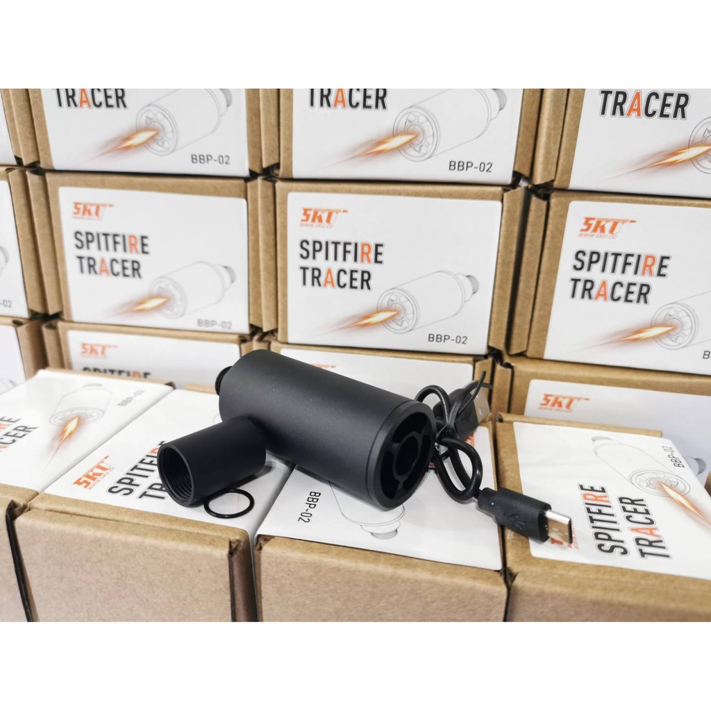 5KU SPITFIRE TRACER เทรเซอร์ พร้อมเอฟเฟ็กซ์พ่นไฟ สำหรับลูกเรืองแสงสีเขียว | Shopee Thailand