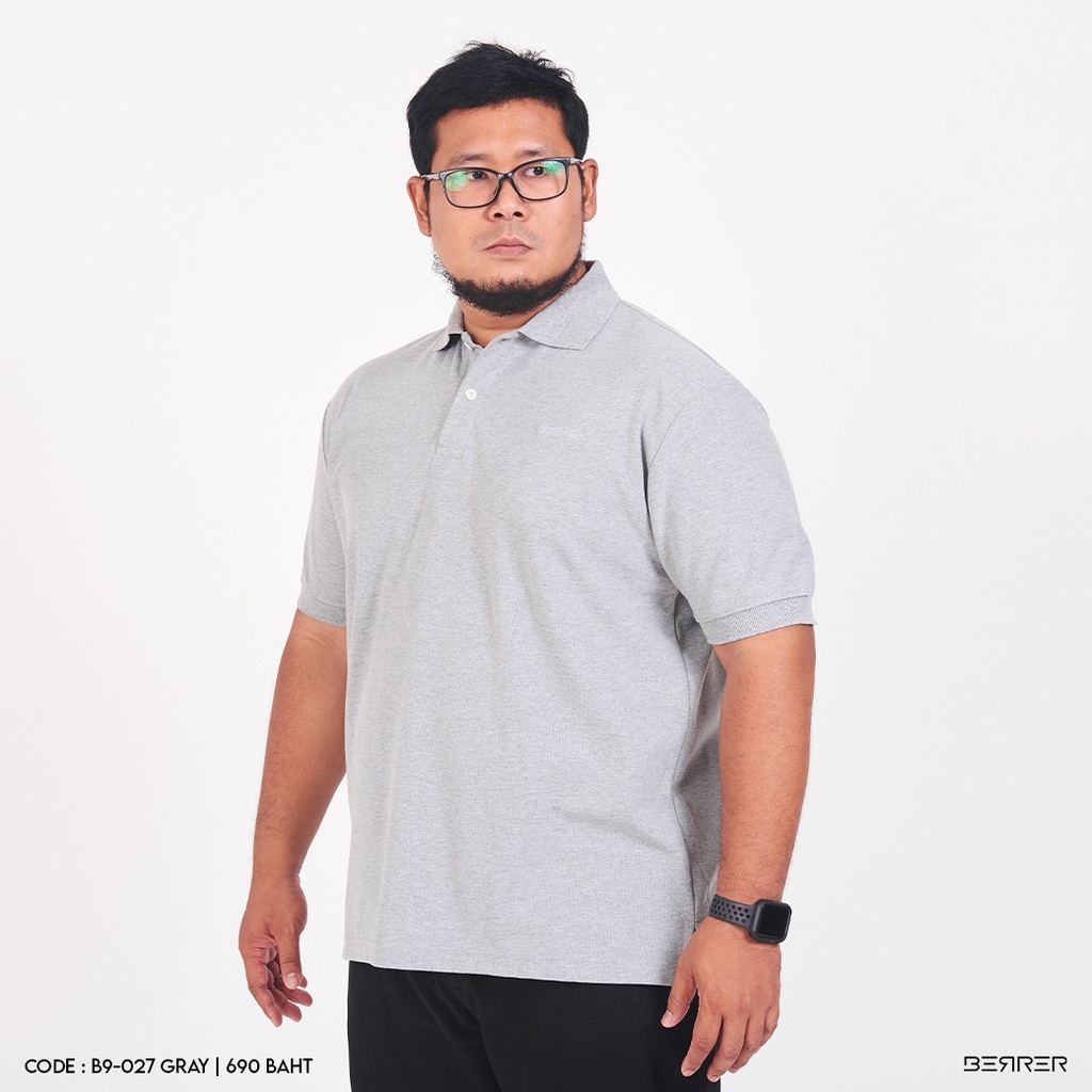 เสื้อโปโลแขนสั้น ไซซ์ใหญ่ [BERRER OFFICIAL STORE] | Shopee Thailand