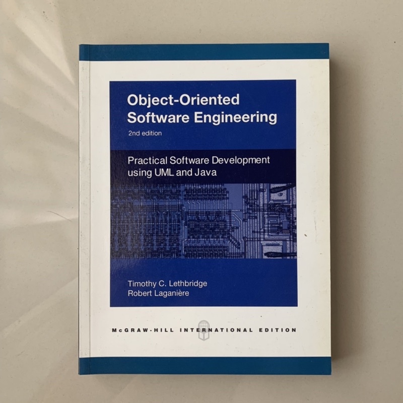 วัตถุ Oriented Software Engineering รุ่นที่ 2 - ซอฟต์แวร์ที่ใช้งานได้ ...
