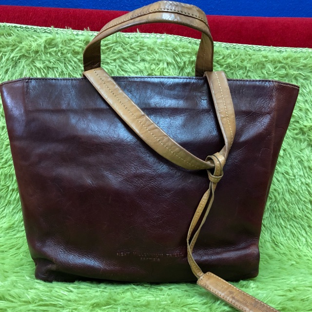 กระเป๋าหนังแท้ แบรนด์ S samzie | Shopee Thailand