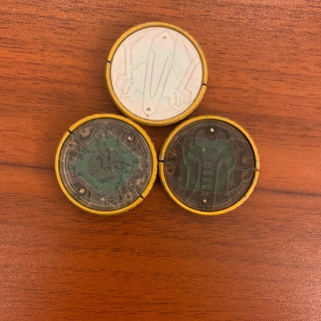 ﹍Bandai ขอบล้อแม็ก Kamen Rider OOO เหรียญ Bird Union Group Worm Core ...