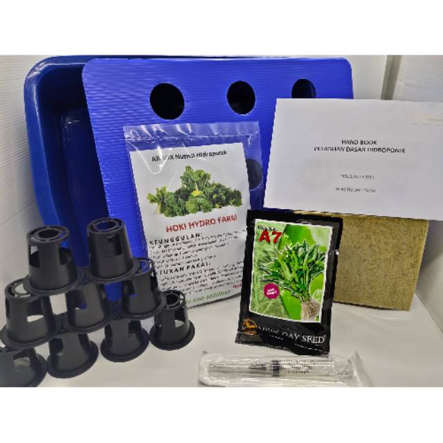 Mini Hydroponic Staterkit Hoki Hydro Farm | Shopee Thailand