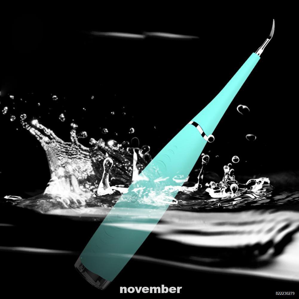 Electric Tooth Cleaner Ultrasonic Portable Teeth Cleaning Rechargeable ...