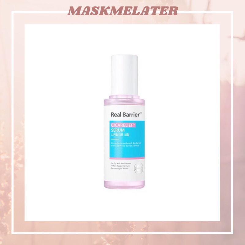 [NEW] REAL BARRIER Cica Relief Serum 40ml อ่านก่อนสั่งซื้อ | Shopee Thailand