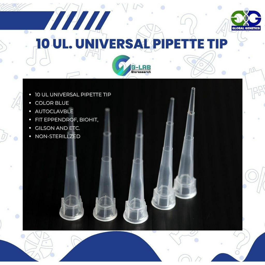 10 ul Pipette tips, Natural / ไมโครปิเปตต์ทิป ขนาด 10 ไมโครลิตร ...
