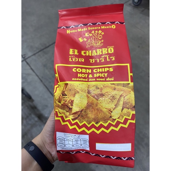 (พร้อมส่ง‼️) เอล ชาร์โร ( El Charro Mexican corn chips ) คอร์นชิพส์ ...
