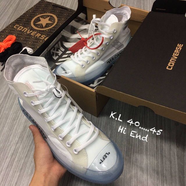 Converse Chuck Taylor X Off-White | Shopee Thailand