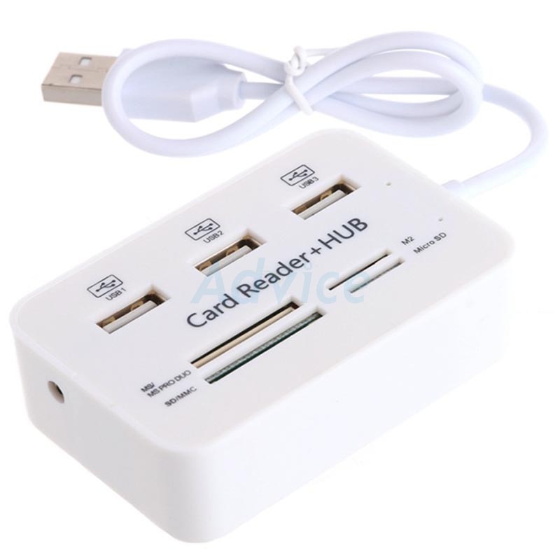 Magictech 3 Port USB HUB + Card Reader (MT-02) | Shopee Thailand