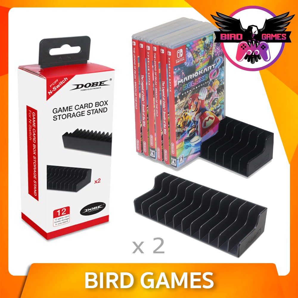 แท่นวางตลับเกมส์ Dobe Switch Game Card Box Storage Stand [ชั้นเก็บแผ่น ...