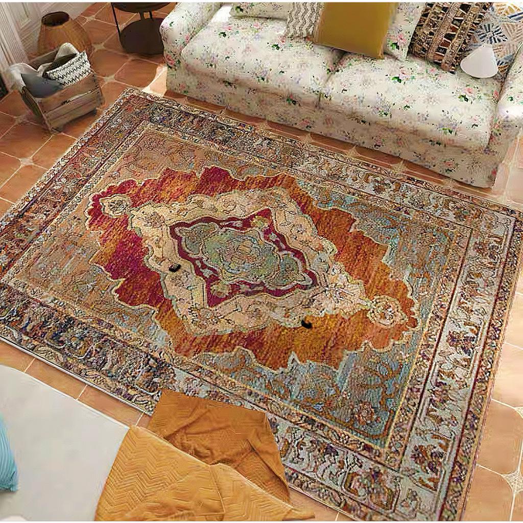 🌊พรม 120*160cmพรมแบบ3D พรมปูพื้นห้องนั่งเล่น พรม3มิติ พรมปูห้องรับแขก ...