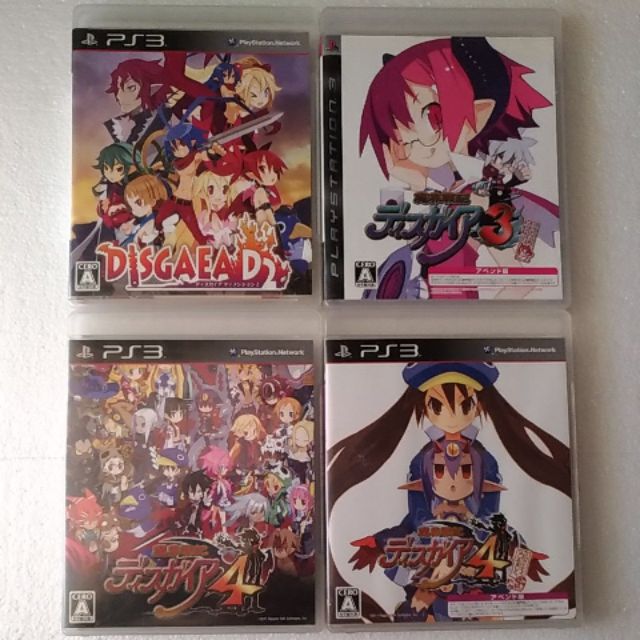 แผ่นเกม PS3 Disgaea ภาคD2-ภาค4 (jp) | Shopee Thailand