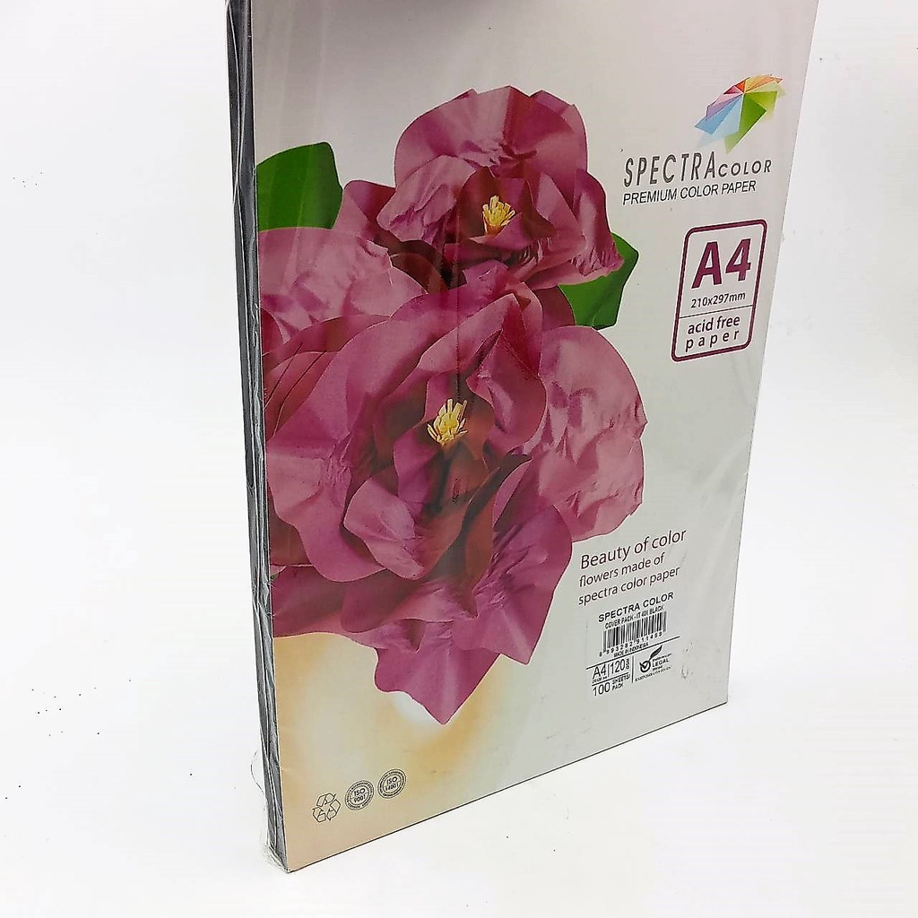 กระดาษสี สเปคตรา (100 แผ่น) Spectra Color Paper A4 120g. | Shopee Thailand