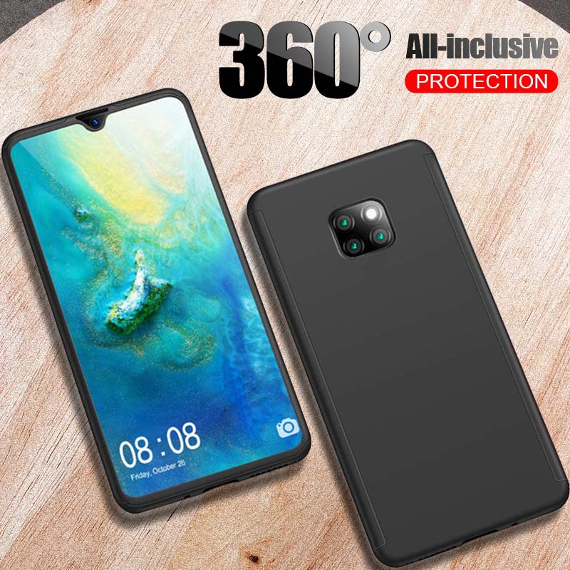Huawei Mate 20 20Pro 30 30Pro 10 10Pro P30 P30Pro P20Pro 360 ปลอกป้องกันเต็มรูปแบบ + ฟรีฝาครอบ ...