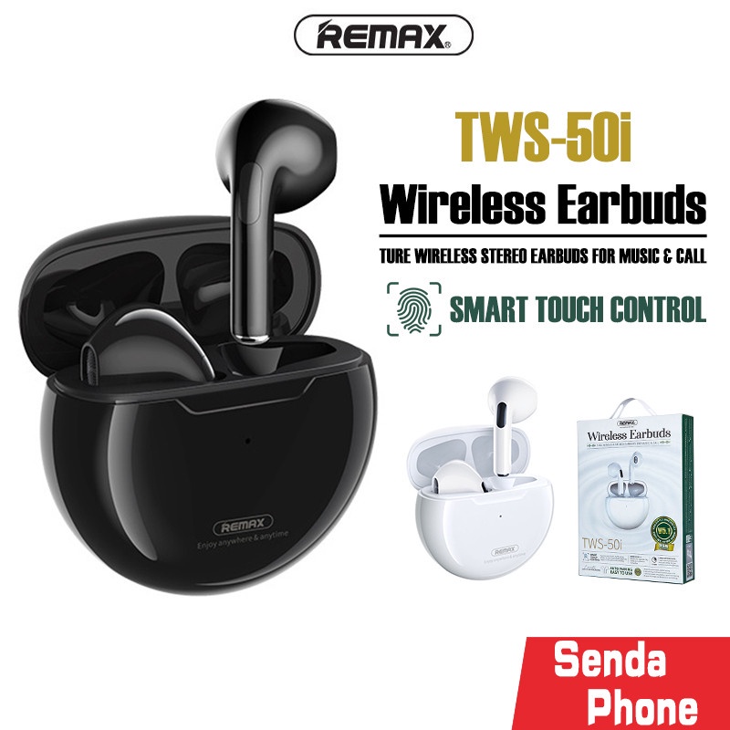 รุ่น TWS-50i ใหม่ หูฟังบลูทูธ หูฟังไร้สาย True Wireless Stereo ...