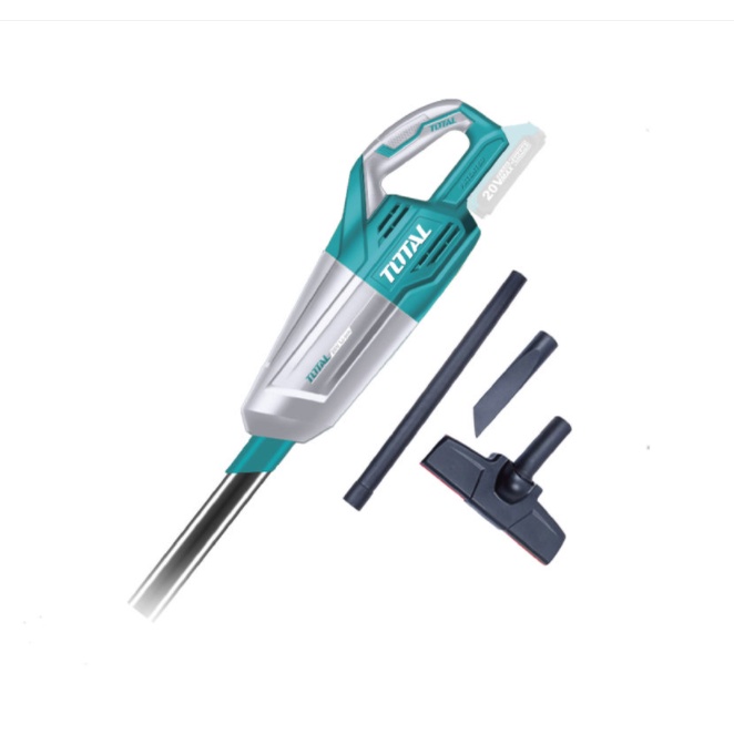 Total TVLI-2001 เครื่องดูดฝุ่นพกพา ชนิดไร้สาย แบตเตอรี่ 20 โวลต์ ...