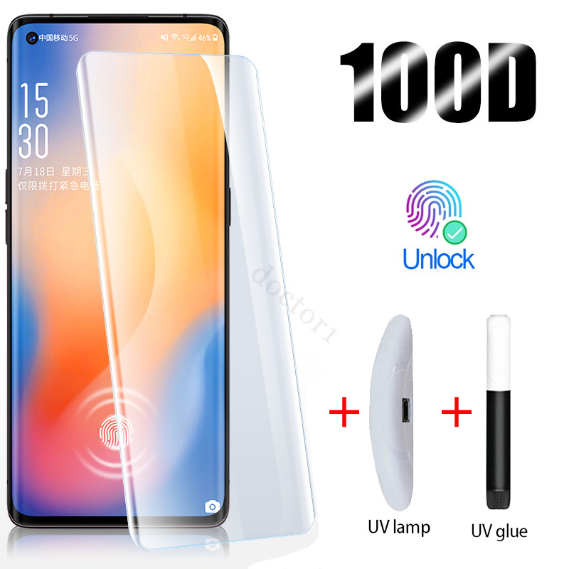 ฟิล์มกระจก UV สำหรับ VIVO V40 V40E V30 V30E X200 X100 X90 X80 X70 X50 X60 V30 V29 V27 V25 V23 ...
