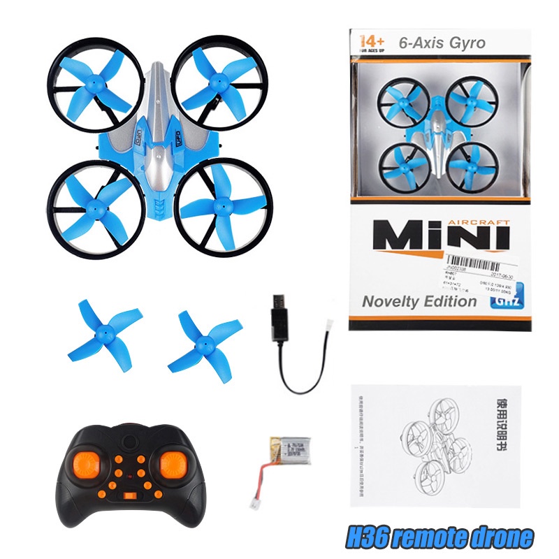 H36 โดรนบังคับ ขนาดเล็ก Quadcopters Headless Mode One Key Return ...