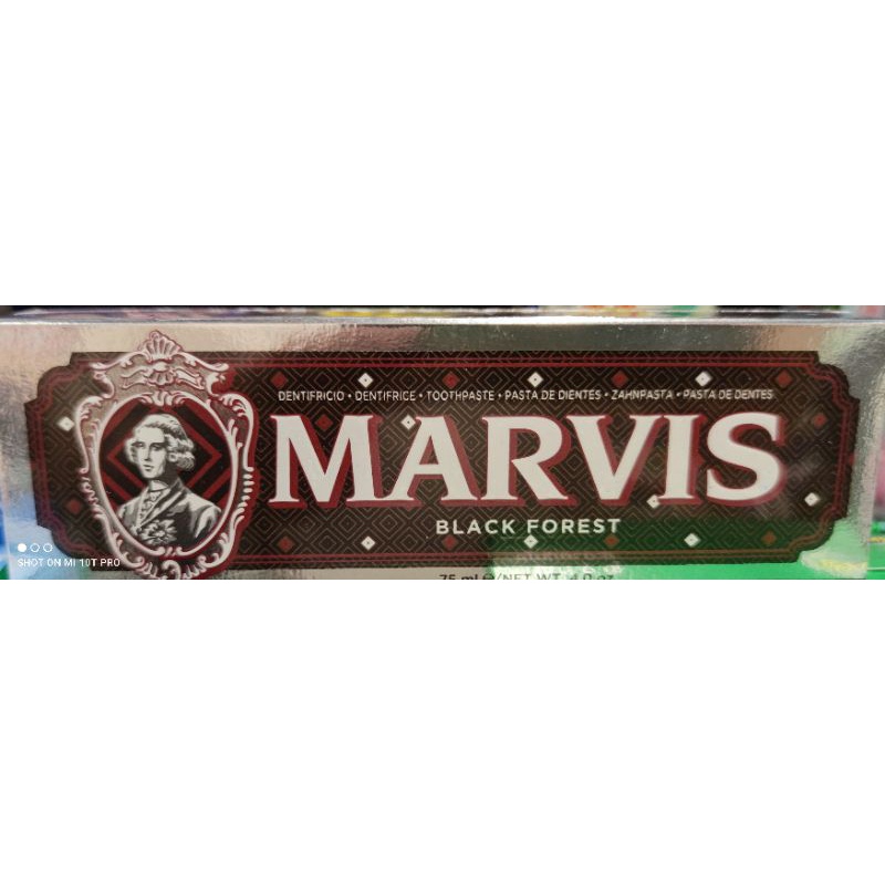 Marvis Black Forest ยาสีฟันนำเข้า | Shopee Thailand