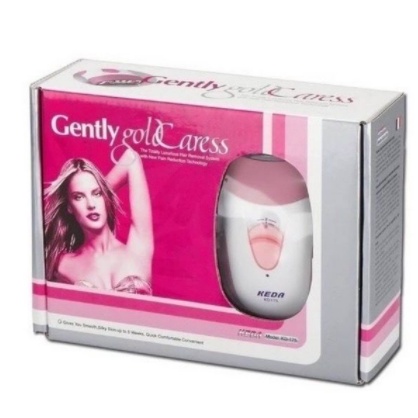Keda or CKL เครื่องถอนขนไฟฟ้าชาร์จไฟได้ ใบสแตนเลส Gently Gold Caressรุ่น KD-175 / CKL-175 ...