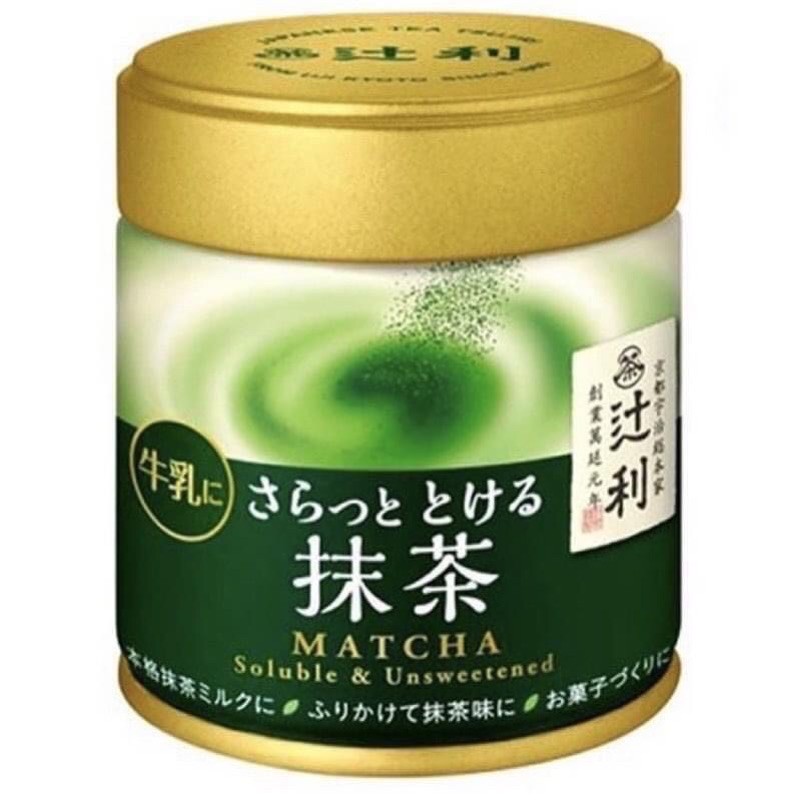 Tsujiri Smooth Matcha Powder Soluble & Unsweetened ผงมัจฉะแท้ ที่ละลาย ...