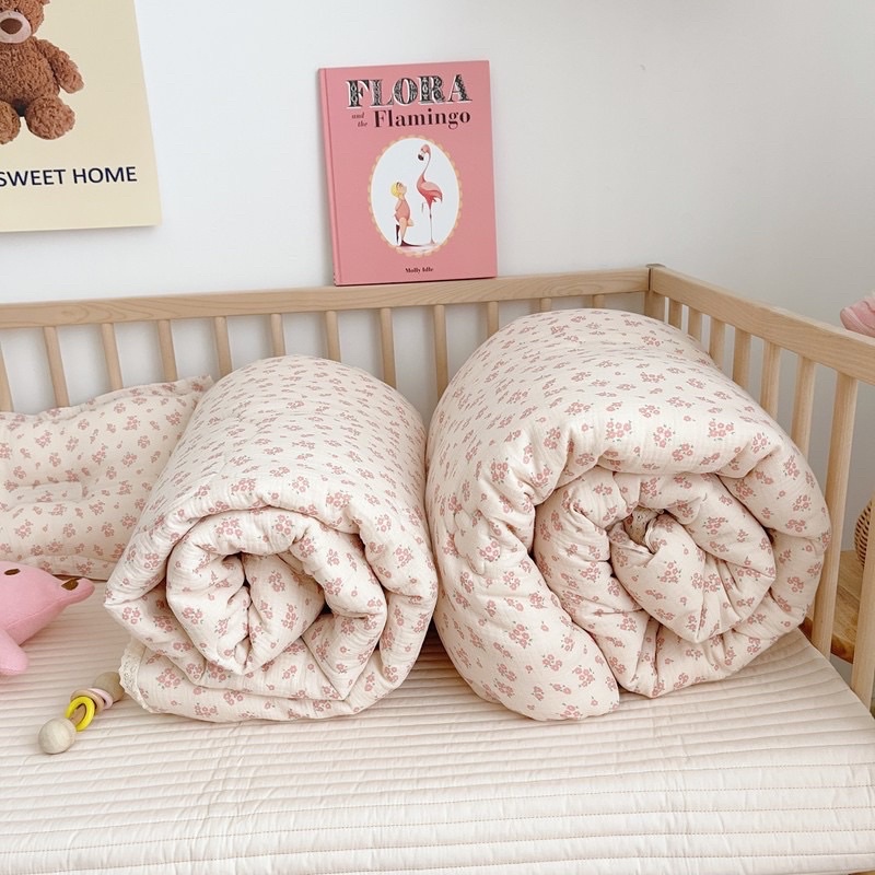 🌷യ 𝗰𝗼𝗺𝗳𝘆 𝗳𝗹𝗼𝘄𝗲𝗿 𝗱𝗮𝗶𝘀𝘆 𝗽𝗶𝗻𝗸 𝗯𝗹𝗮𝗻𝗸𝗲𝘁 ผ้านวมดอกไม้สีชมพูตัดขอบลูกไม้ รุ่น ...