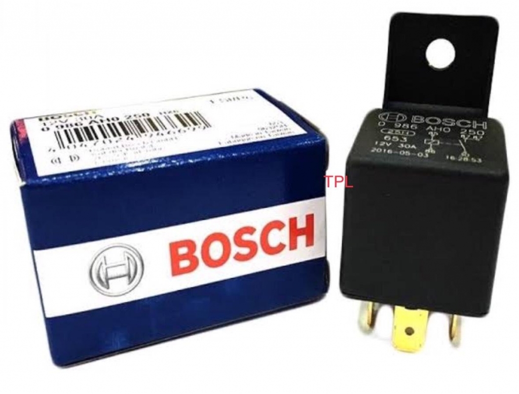 RELAY BOSCH MADE IN PORTUGAL รีเรย์ 12V 5 ขา 1 หน้า บ๊อช แท้ | Shopee ...