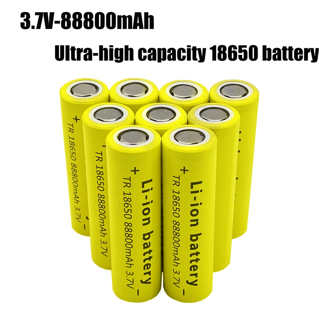 Original 18650 Battery 88800mah 3.7 V 18650 Lithium Rechargeable ...