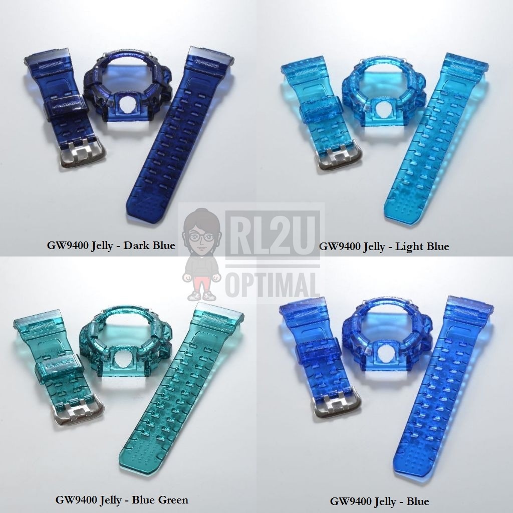 [RL2U] Shock GW9400 RANGEMAN JELLY BAND และ BEZEL (CUSTOM) PART A ...
