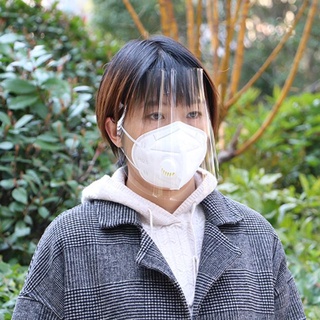 ใหม่# Transparent Anti-droplet Protective Mask For Children And Adults ...