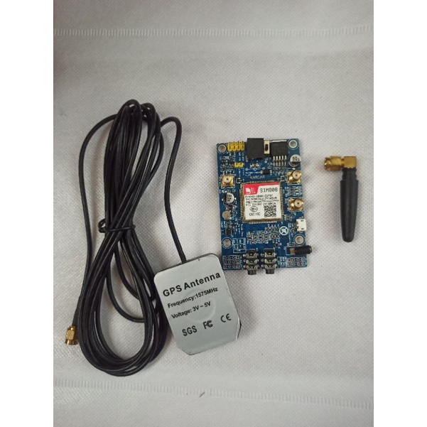 Sim808 Module Gsm Gprs Gps Development Board Shopee Thailand 