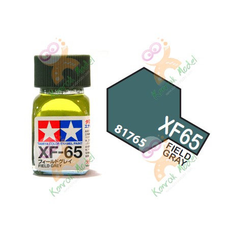 สีสูตรน้ำมัน Tamiya Enamel XF65 Field Grey 10ml | Shopee Thailand