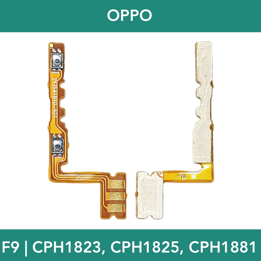 แพรปรับเสียง | OPPO F9 | CPH1823, CPH1825, CPH1881 | PCB Volume | LCD ...