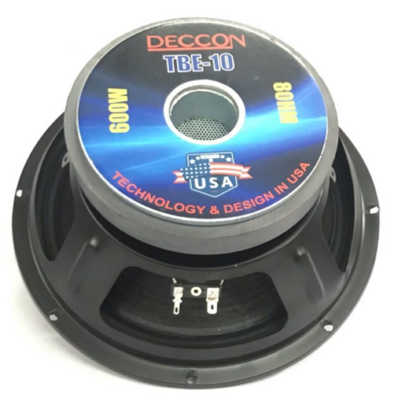 DECCONรุ่น TBE-10 ดอกลำโพงขนาด10 กำลังขับ 600 W ความต้าน 8 OHM แม่เหล็ก ...