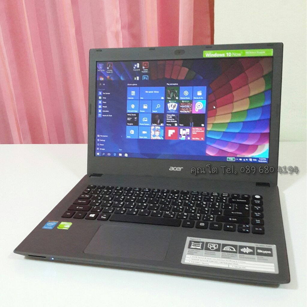 Acer E5-432G สเปคแรง สภาพเหมือนใหม่ มีประกันศูนย์ | Shopee Thailand