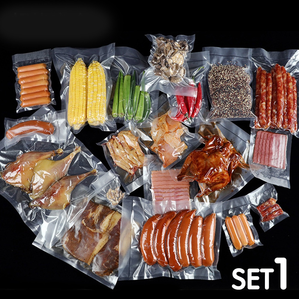 SC Paper-Pack ถุงซีลสุญญากาศ ลายนูน SET 1 แบบแผ่น (แพ็ค 100 ใบ ...