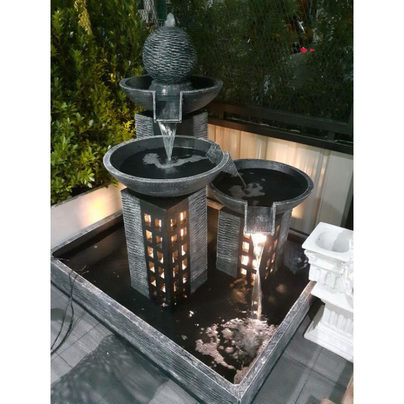 น้ำล้นเสริมฮวงจุ้ยช่วย 3 ระดับ ชุดจัมโบ้ | Shopee Thailand