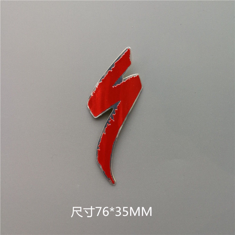 Fashion bicycle front badge decal sticker, used for BMX folding bicycle ...