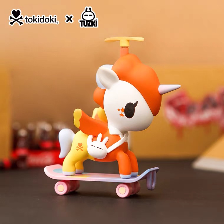 【ของแท้】Tokidoki X Tuzki Best Friends Series ตุ๊กตาฟิกเกอร์ Popmart ...