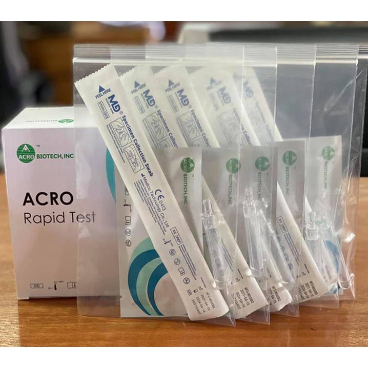 ATK Acro Rapid Test ชุดตรวจโควิด-19 Antigen Test Kit แม่นยำสูง ตรวจได้ ...