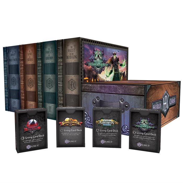 HEXplore It: ทั้งสี่ภาค + ภาคเสริมที่ออกมาทั้งหมดตอนนี้มี hero chest ...