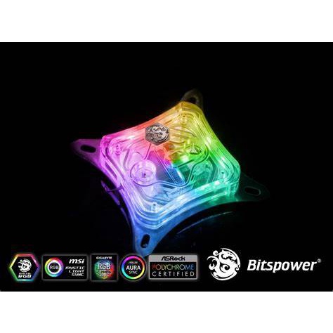 Bitspower CPU Block Summit M Acrylic - Digital RGB | Shopee Thailand