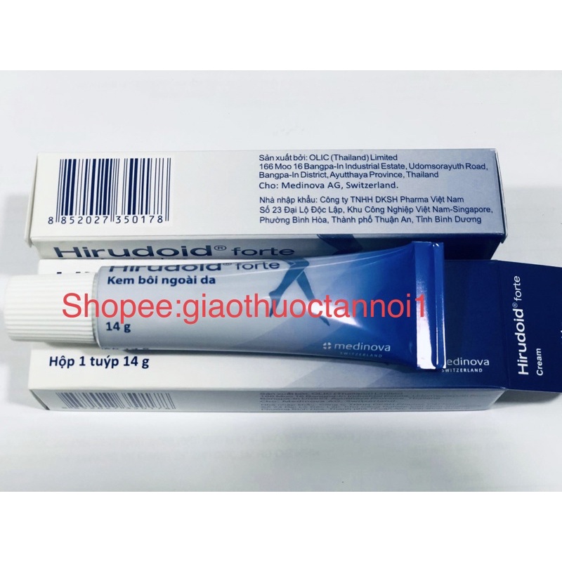 Hirudoid forte Topical Cream 14g รองรับมวลเลือดและเส ้ นเลือด ( ประเทศ ...