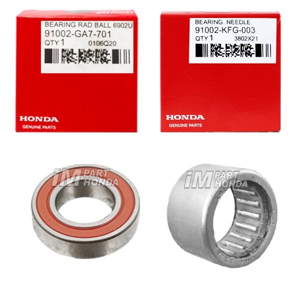 เข็มแบริ่ง CVT 91002-kfg-003 91002-GA7-701 22X29X18 และ 6902 ADV PCX ...