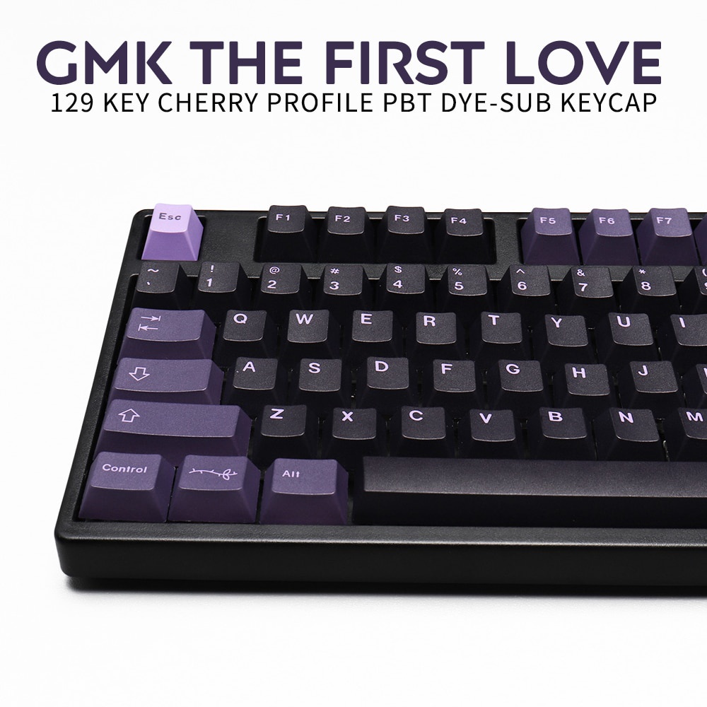 GMK The First Love Keycaps โปรไฟล์เชอร์รี่ PBT 130 Phím DYE-SUB Keycap ...