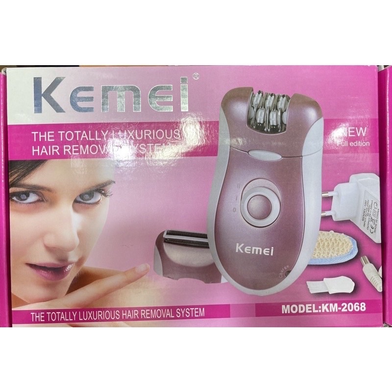 BROWNS,KEMEI เครื่องกำจัดขน 2in1 ckl-175 รุ่นBS-2068 km-2068 เครื่องถอนขนรักแร้ โกนขน และ ถอนขน ...